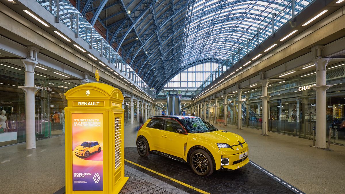 Renault 5 E-Tech Electric Showcased At London's St. Pancras This Summer ...