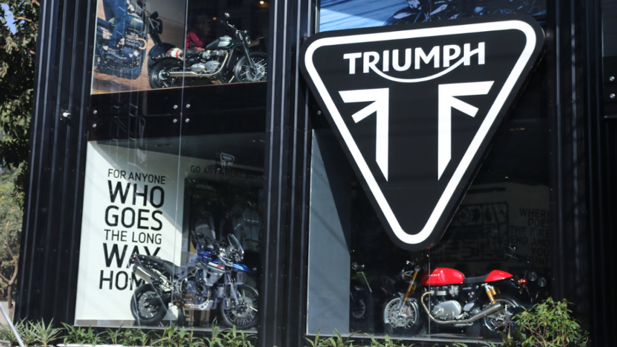 Triumph Opens 100th Dealership In India - DriveSpark News
